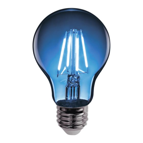 A19 LED Blue Bulb – 4.5 W – Dimmable from XTRICITY | Potvin & Bouchard